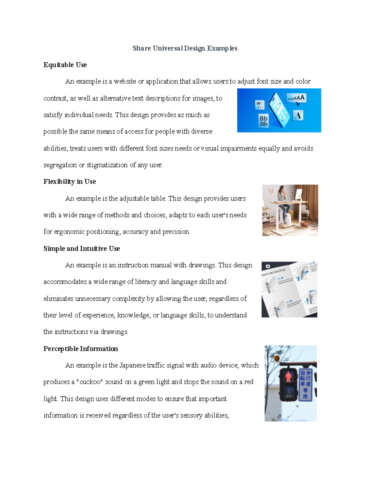 Share Universal Design Examples - Share Universal Design Examples ...