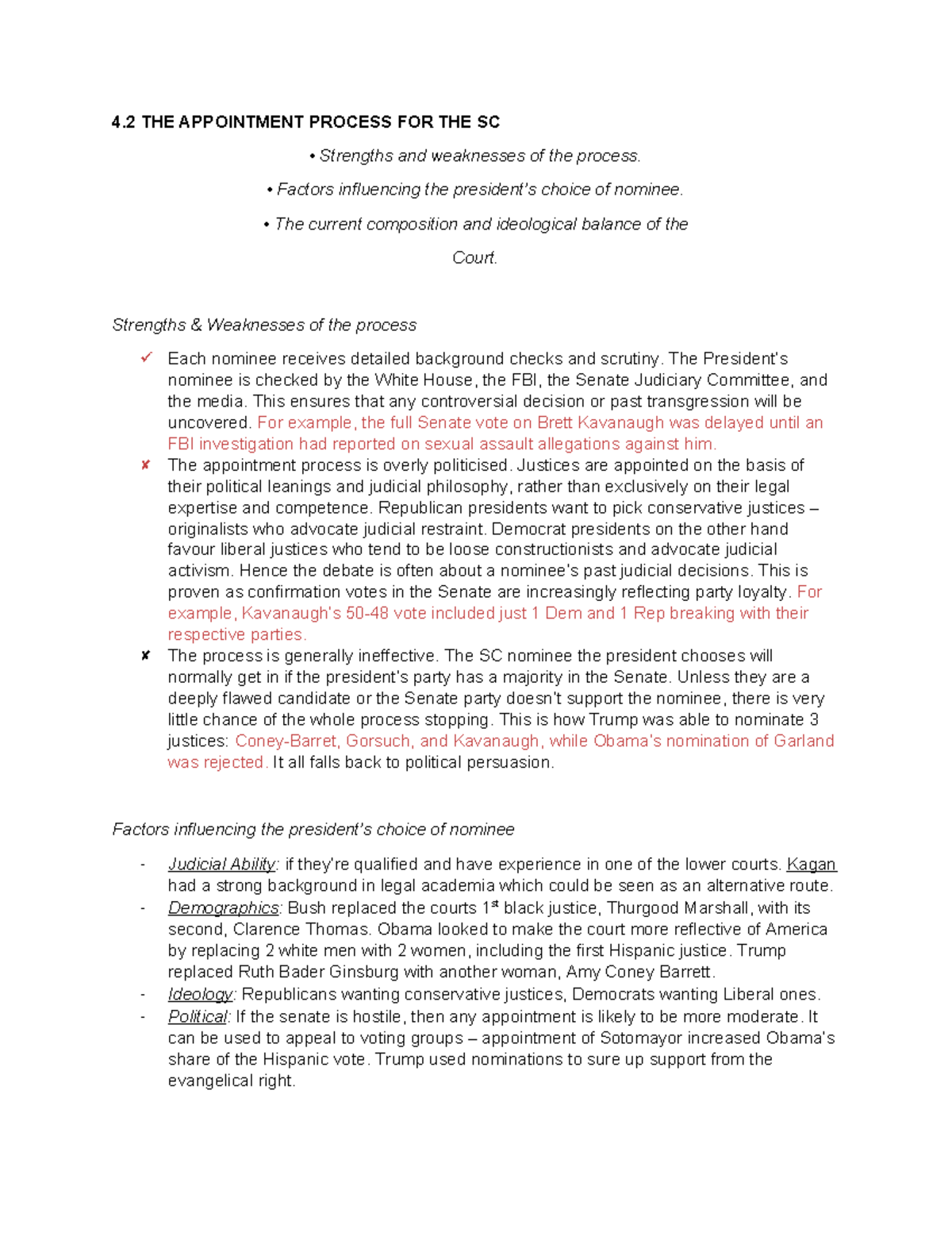 4.2 The Appointment Process for SC - 4 THE APPOINTMENT PROCESS FOR THE ...