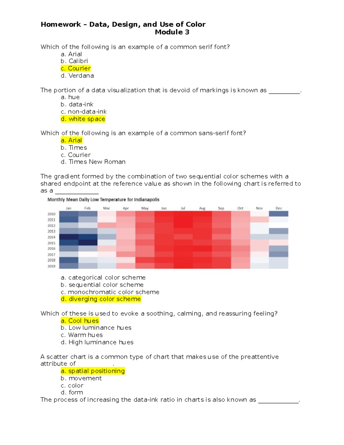 Homework Data, Design, and Use of Color - Homework – Data, Design, and ...