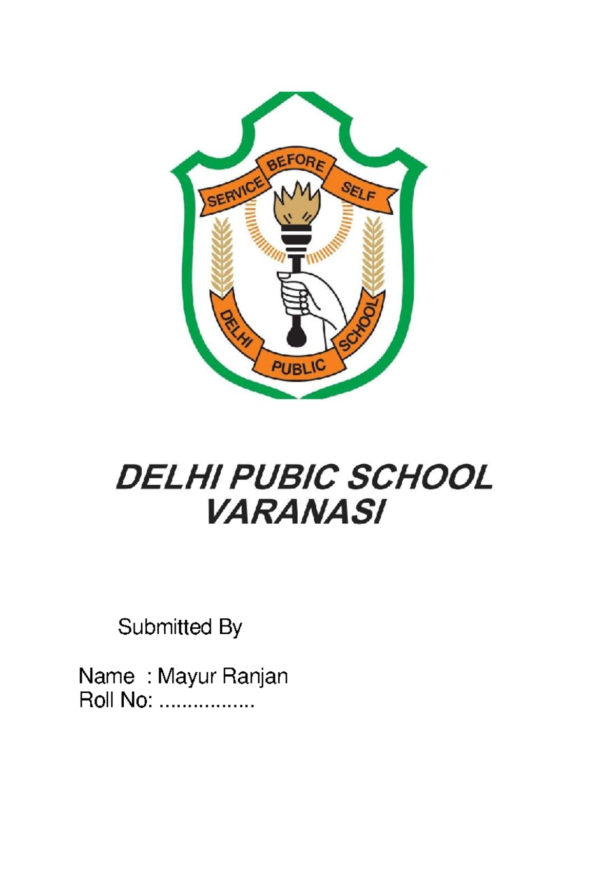 Mayur Physics Project File - ACKNOWLEDGEMENT I would like to express my ...