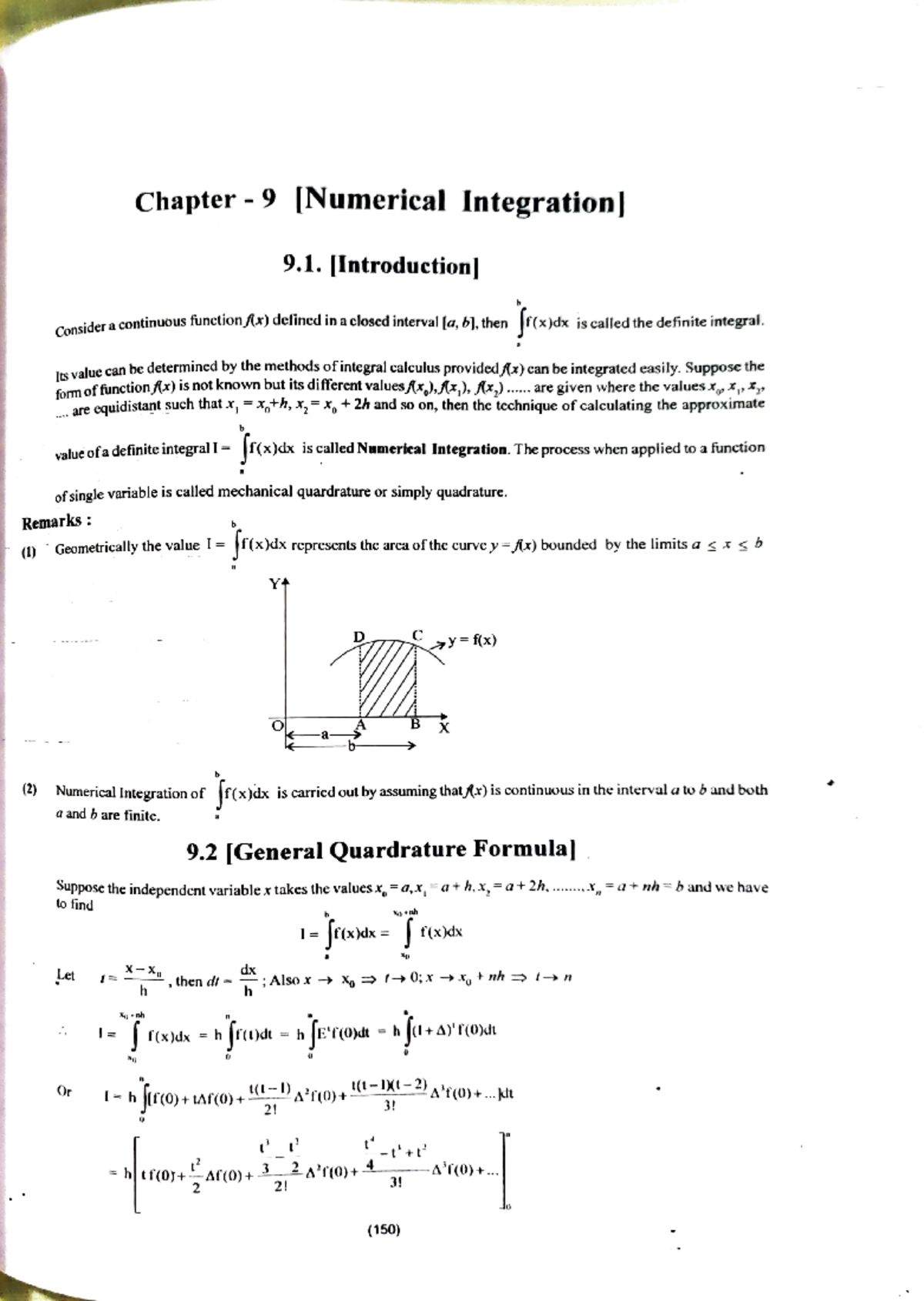 Numerical integration - () (2) Chapter - 9 [Numerical Integration ...