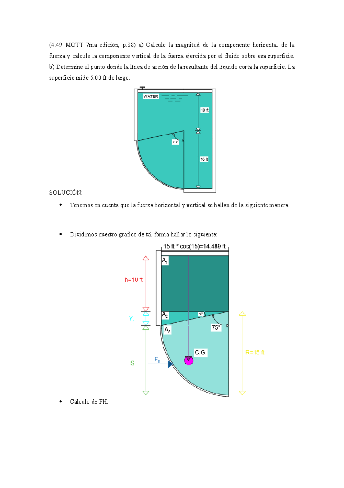 Ejercicio 6 MOTT - wefcbjesdfvc bksrd v rdgvkll rfd - (4 MOTT 7ma edición, p) a) Calcule la ...