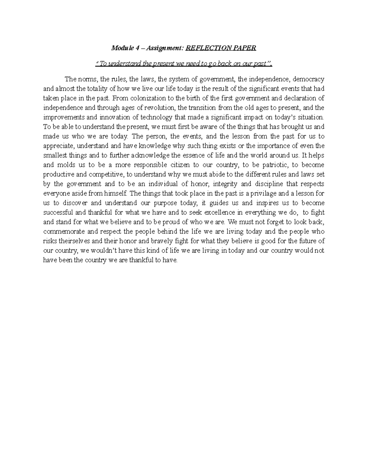 Module 04-Assignment - For reference use only - Module 4 – Assignment ...