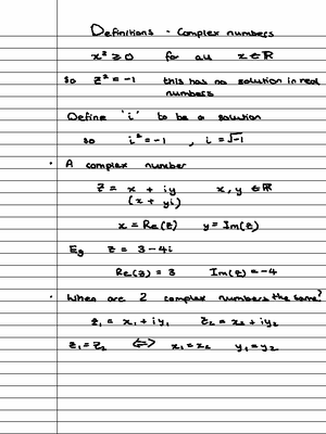 Comp4,5,6-Argand Diagrams - MAS 161 - Studocu