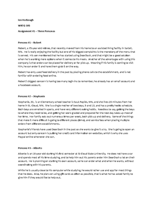 Writing Assignment #4 Report to Your Supervisor - Writing Assignment #4 ...