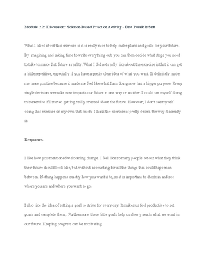 Module 4.2: Discussion: Science-Based Practice Activity - Questions for ...