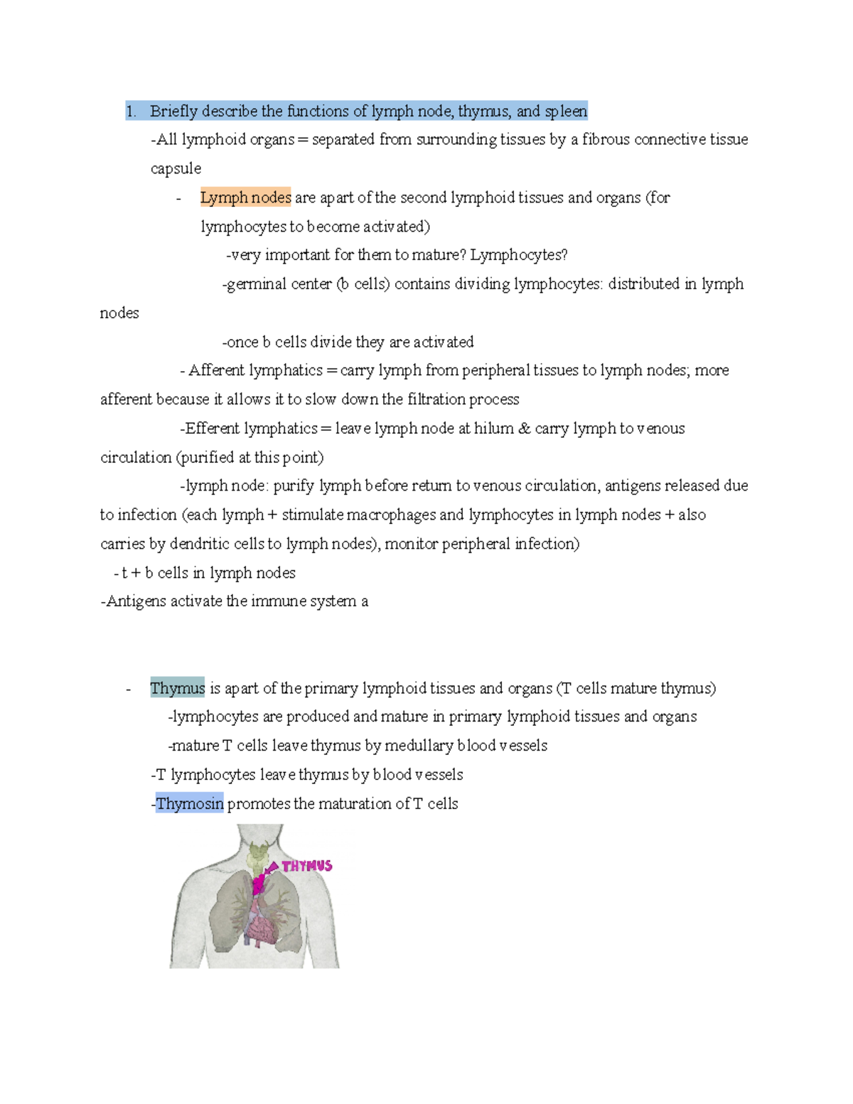 Bio exam prep 3 - Guided questions to help prepare for exam 3 in ...