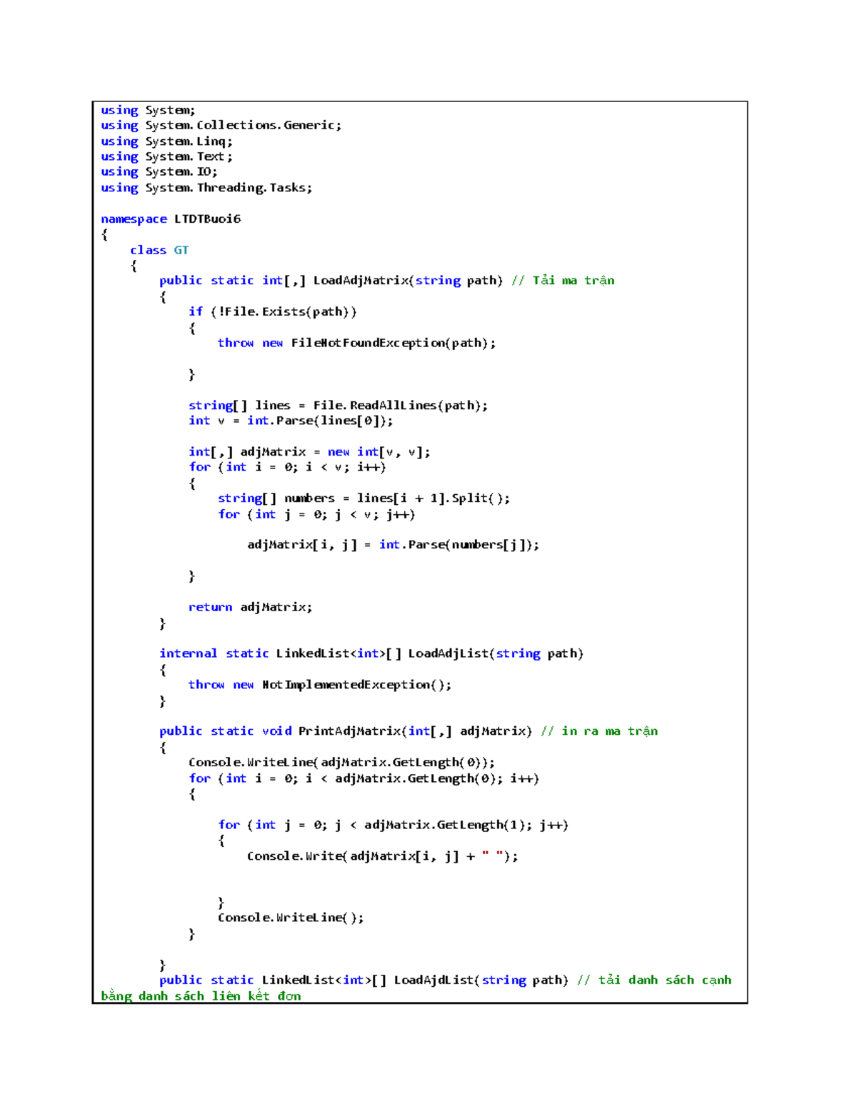 Ltdtbuoi 6 - very good for study - using System; using System ...
