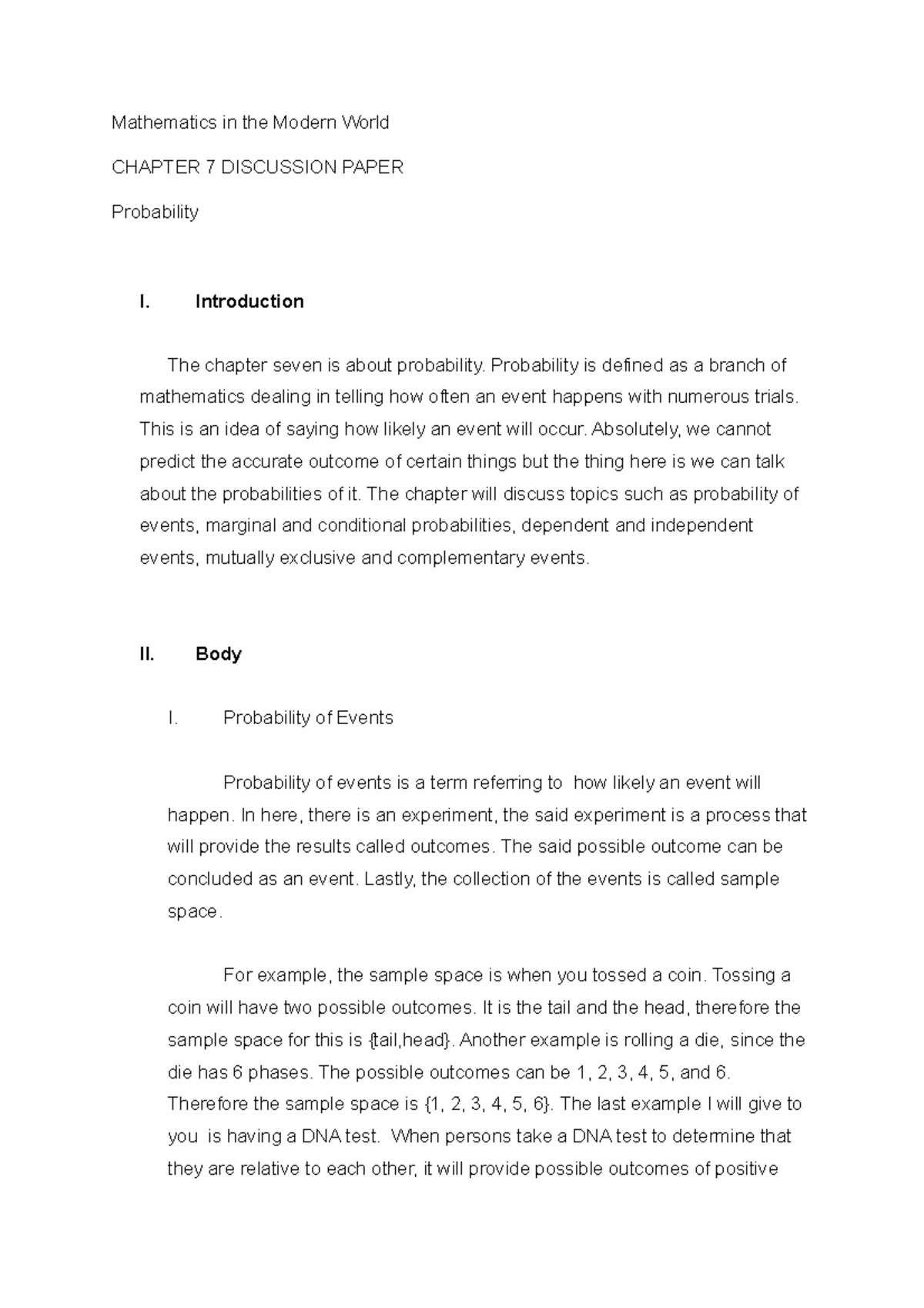 Mathematics in the Modern World 7 - TIP - Studocu