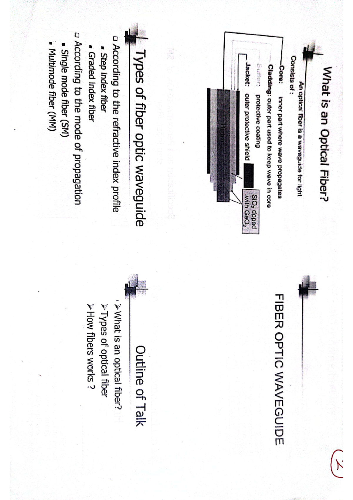 Optical fibre communication - Industrial & Operational Management - Studocu