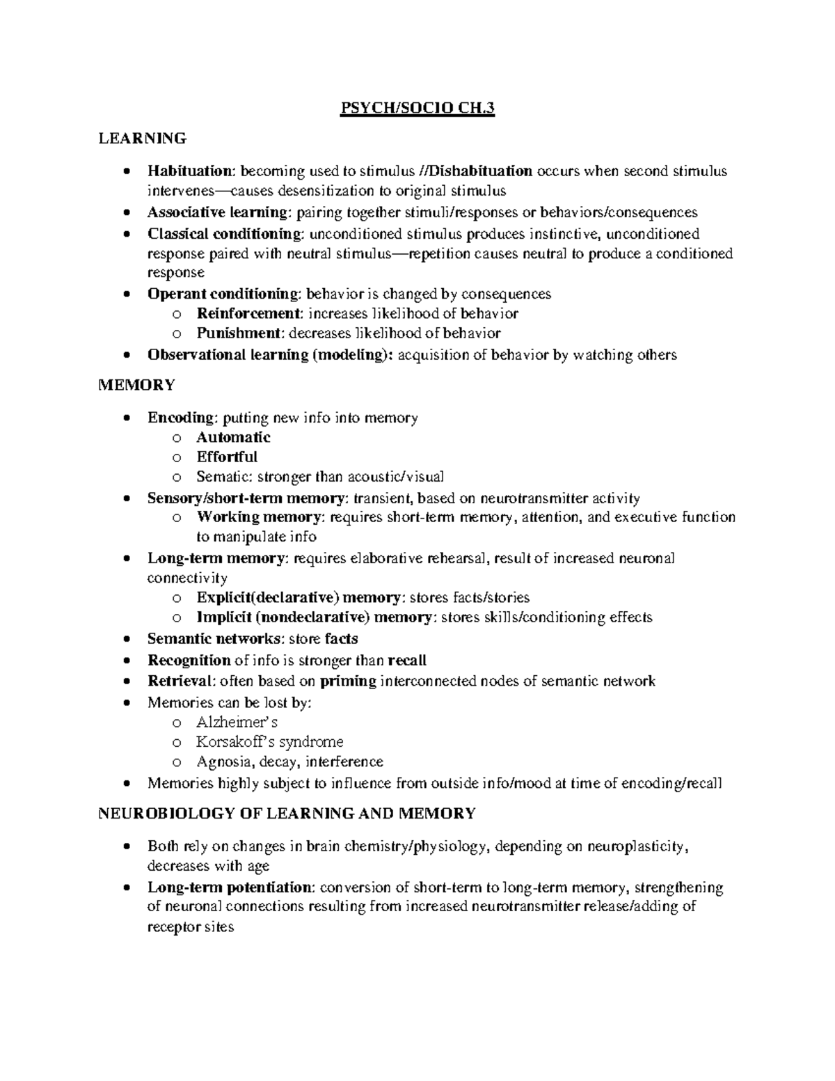 Document 2 - MCAT MATERIAL-PSYCHOLOGY/SOCIOLOGY - PSYCH/SOCIO CH ...