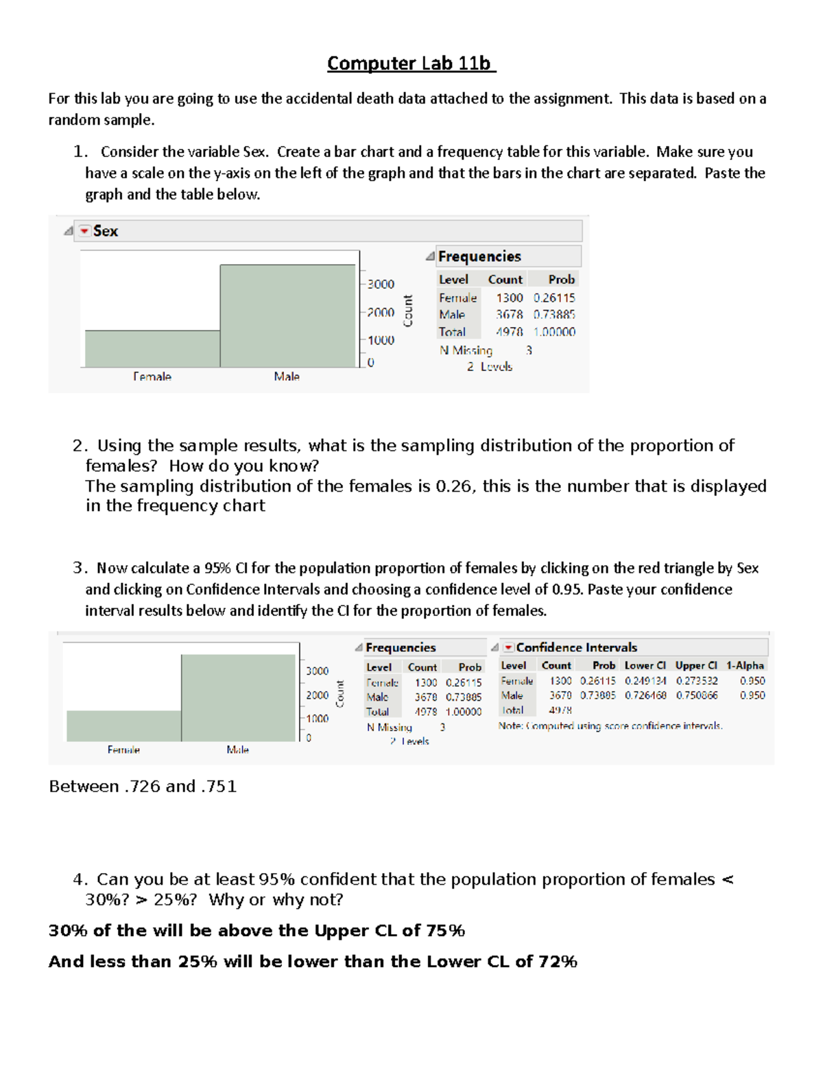 Computer Lab 11b - Lab 11b - Jordan Tait - Computer Lab 11b For this ...