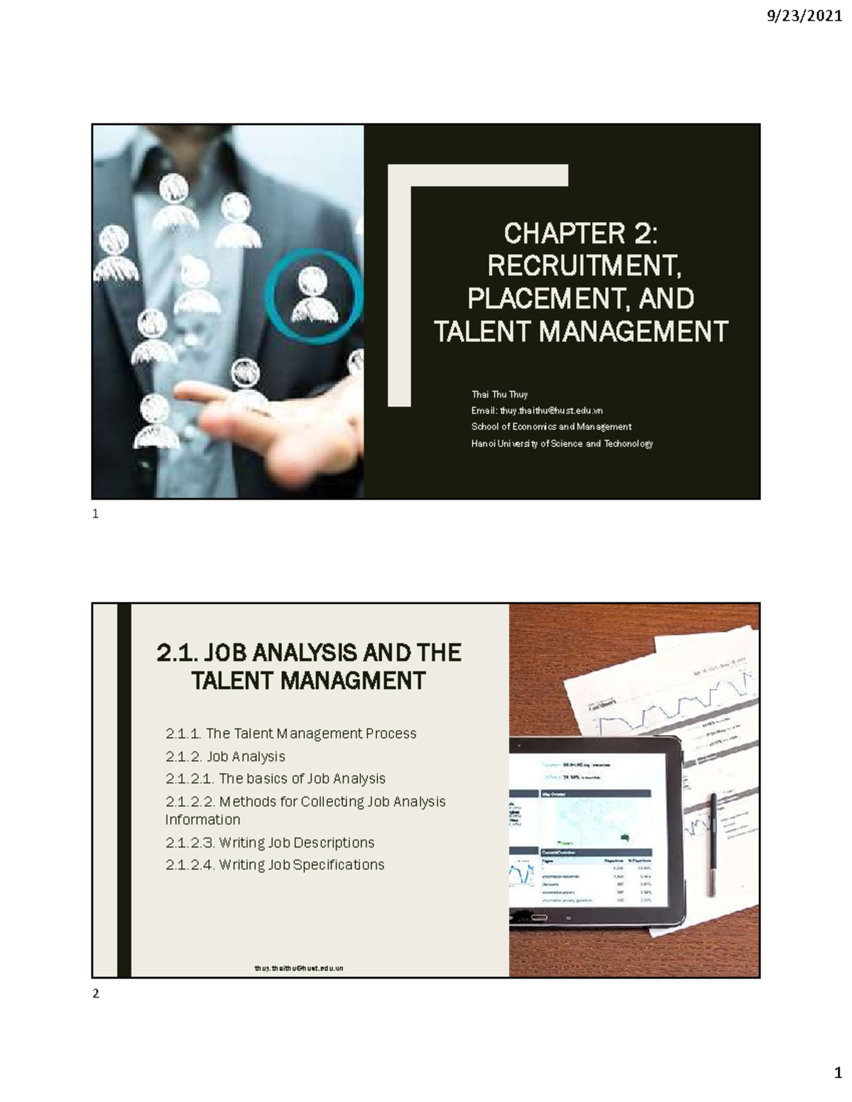 Chapter 2 human resource management EM4413 - Human Resource Management ...