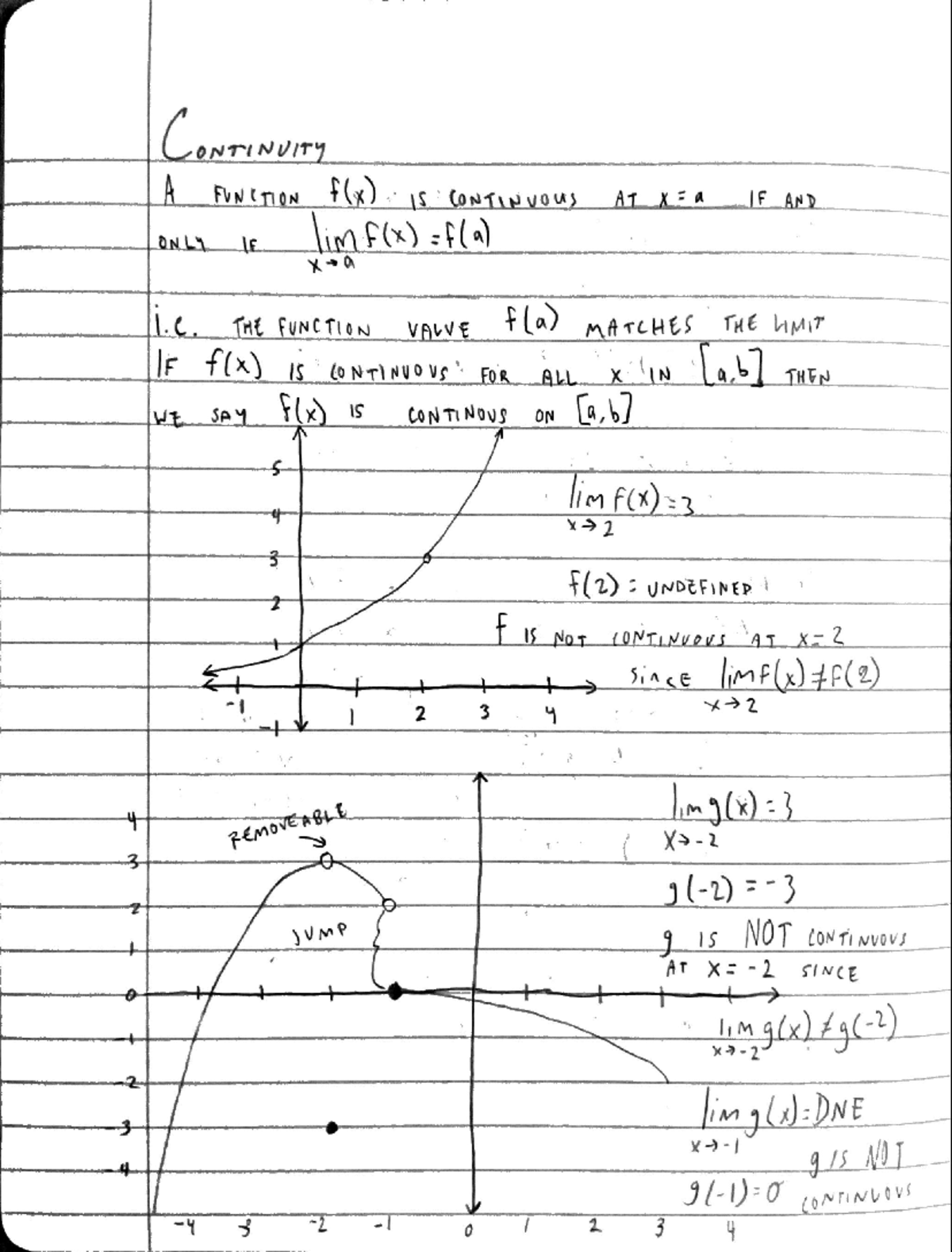 Continuity in Cal - MATH 131 - Studocu