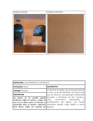 Estudio patológico - introduccion - ESTUDIO PATOLOGICO DEL INMUEBLE ...