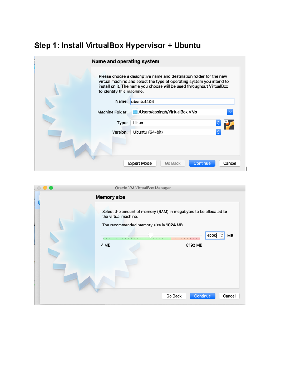 Assignment 1 - CS 612 - Step 1: Install VirtualBox Hypervisor + Ubuntu ...