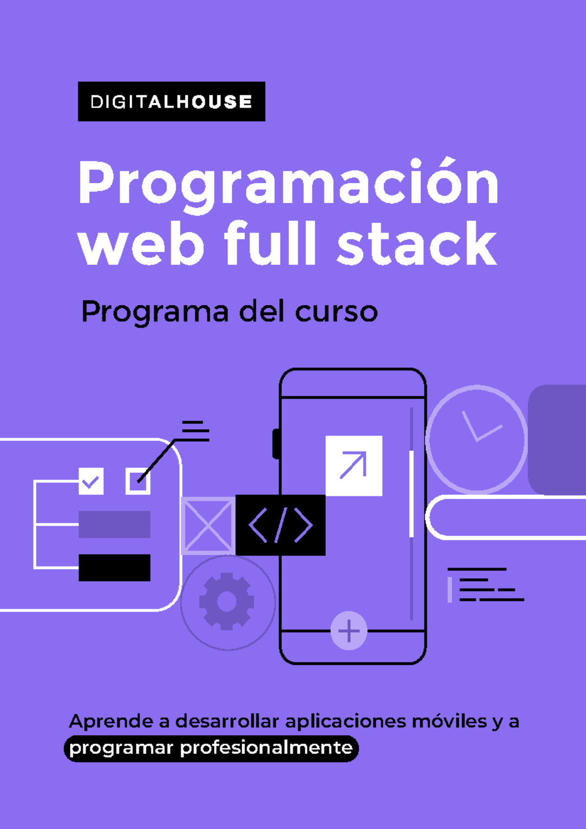 Programación Web Full Stack - Programa del curso Programación web full stack ####### Aprende a ...