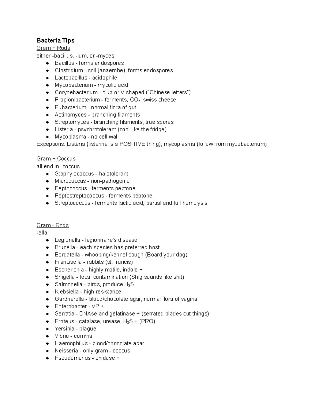 Exam 2 Tips - This document outlines high-yield topics for the second ...