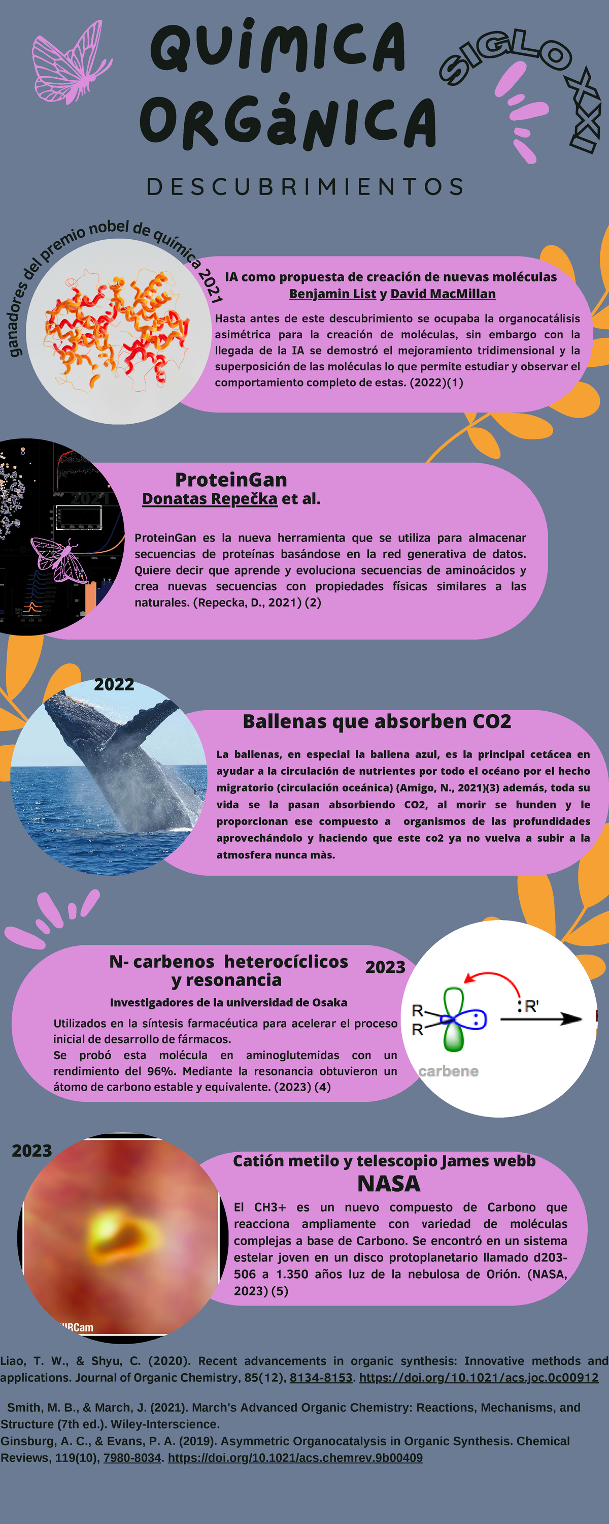 Infografia estudios sobre química orgánica - química orgánica D E S C U ...