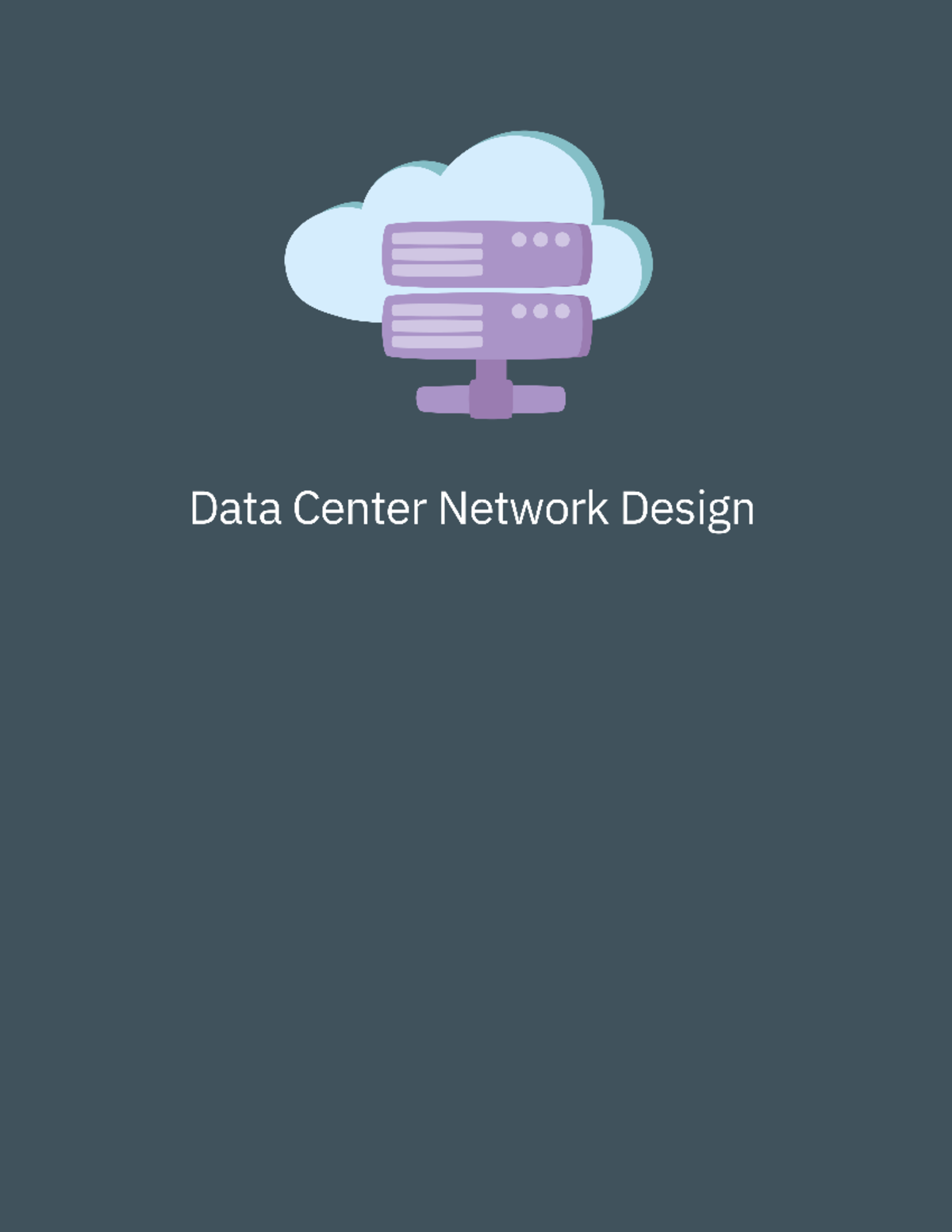Data Center Network Design Cit 112b Studocu