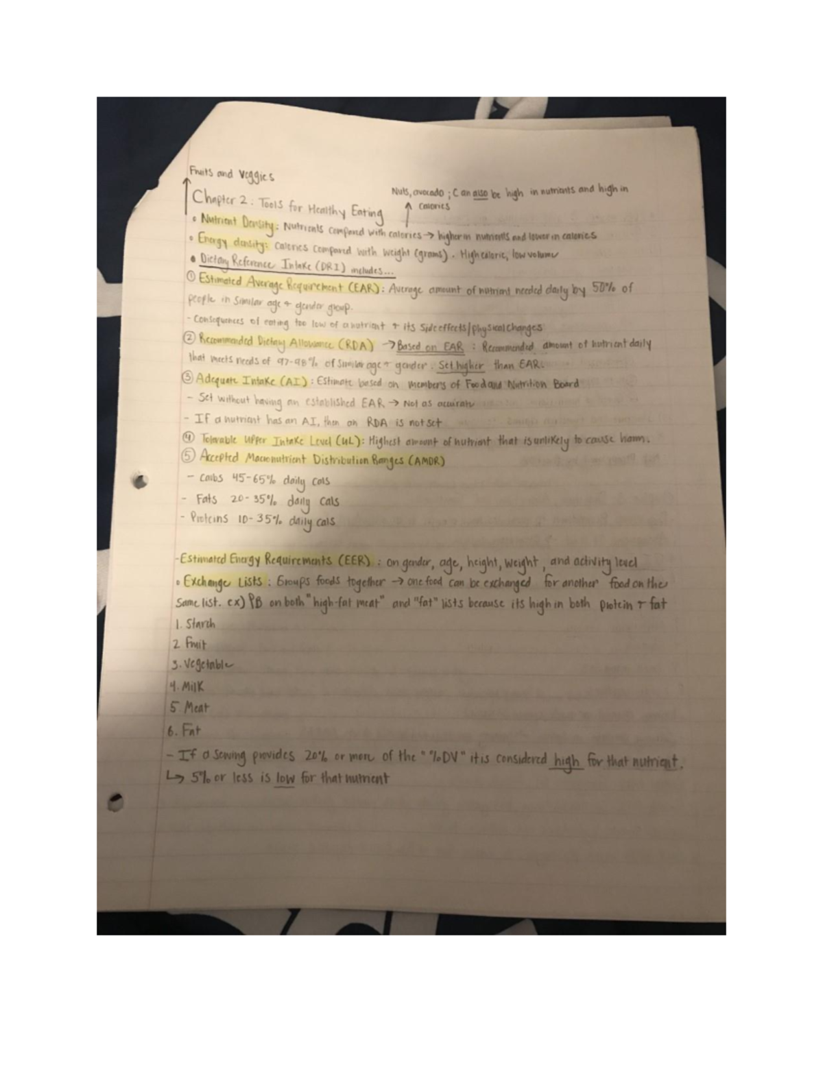 NTD 303 Chapters 2 and 3 Notes - NTD 303 - Studocu