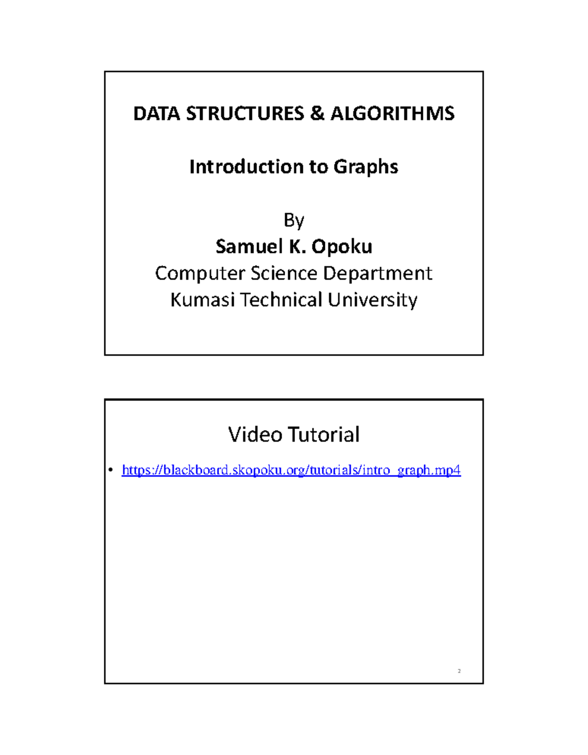 BCT206 Day 04 - It is about how data is structured - DATA STRUCTURES ...