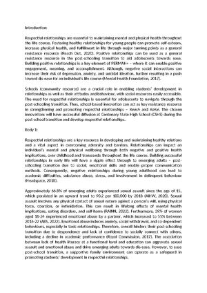 [Solved] b In one 1 paragraphs describe how using Restrictive Practices ...