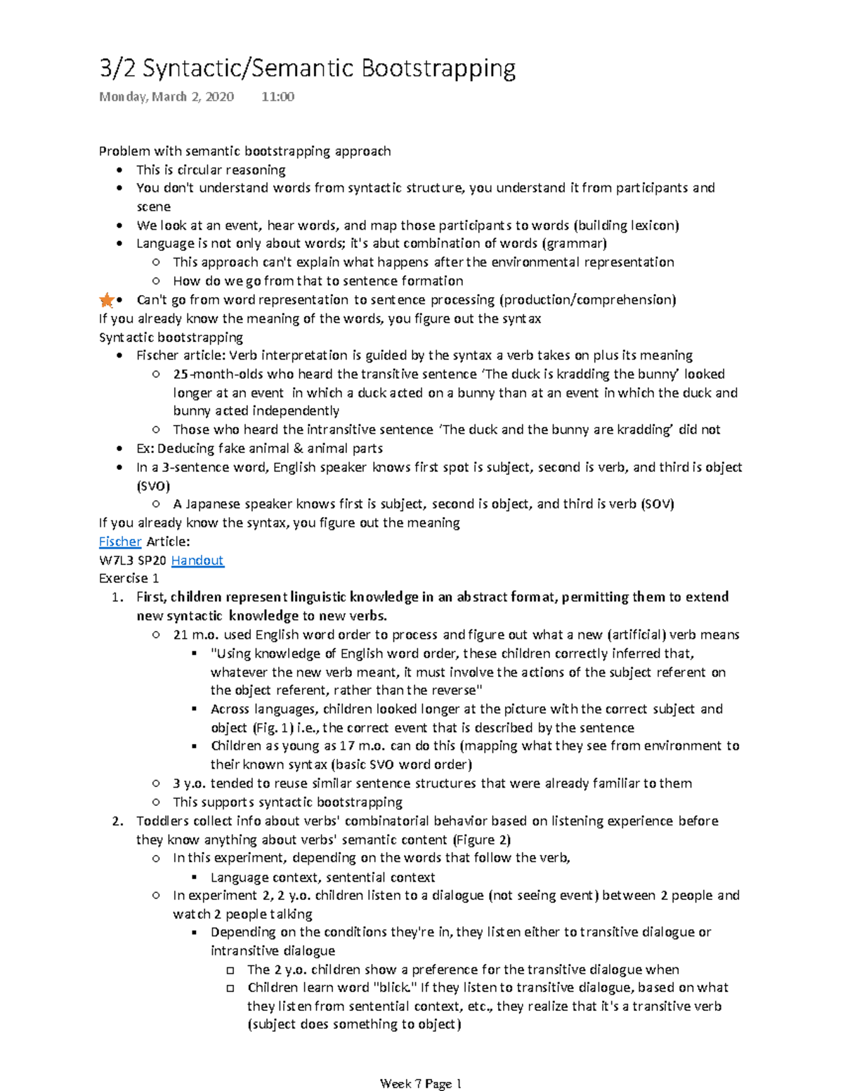 Unit 2 Semantic Bootstrapping Problem With Semantic Bootstrapping Approach This Is Circular
