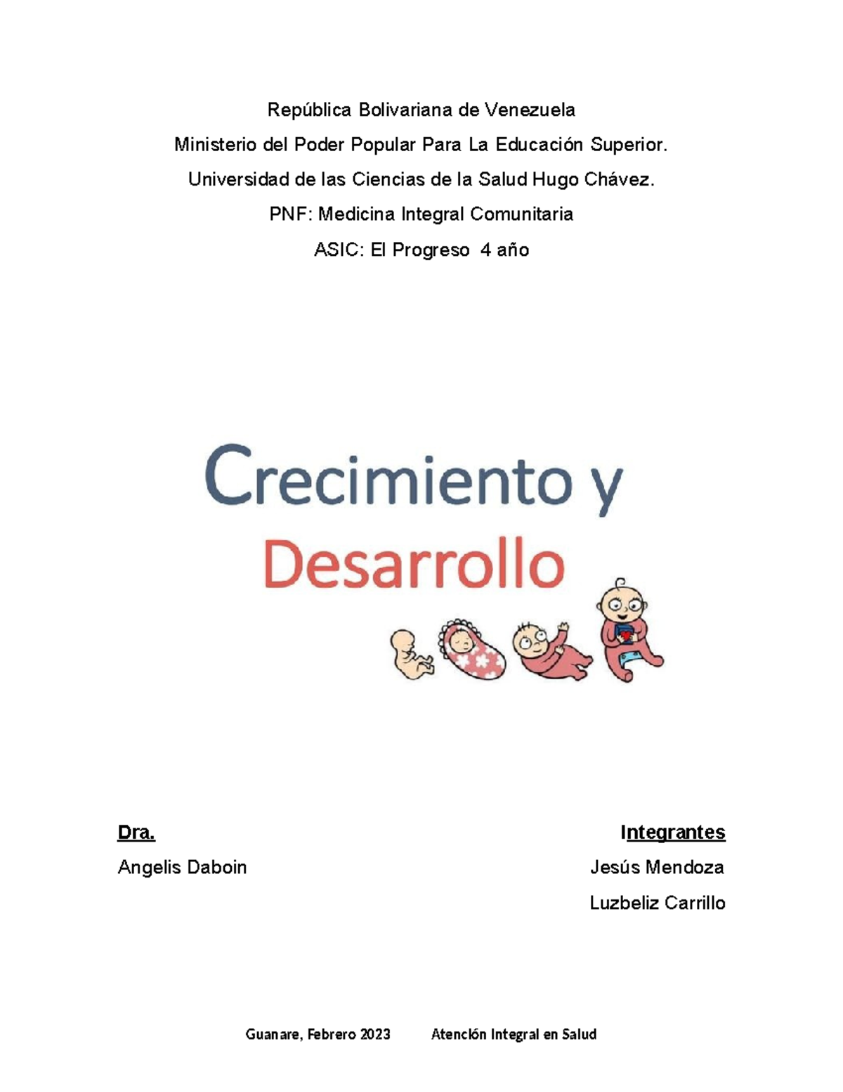 Tema 1 A.S.I.C. (EL Progreso) A - República Bolivariana de Venezuela ...
