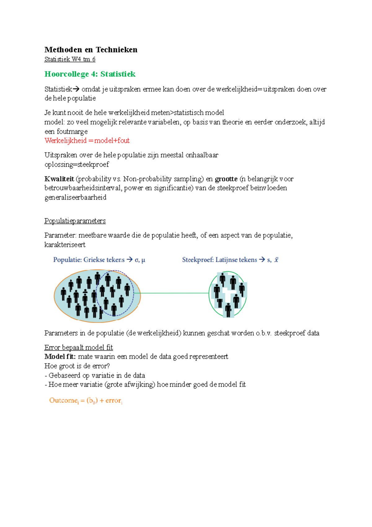 Men TStatistiek - Methoden en technieken Statistiek - Methoden en ...