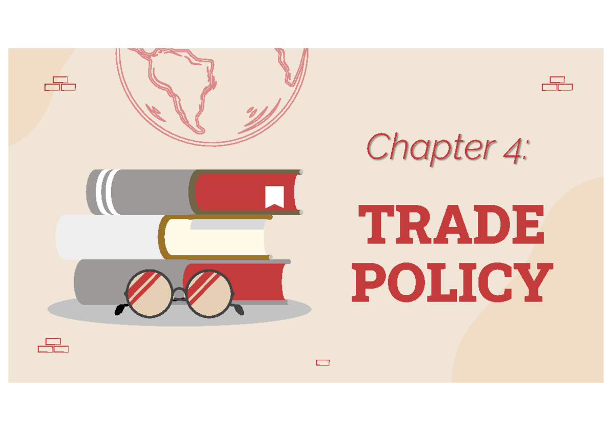 Chap 4.1 Trade policy - abc - Economics - Studocu