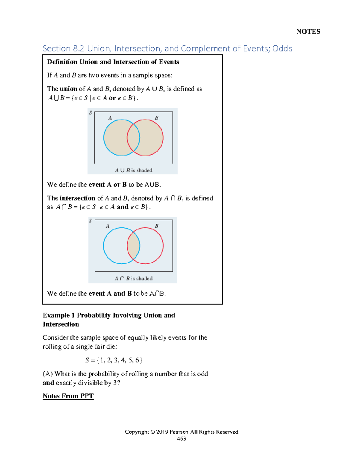 Bfmb14e noteguide 8 2-1 - NOTES Copyright © 2019 Pearson All Rights ...