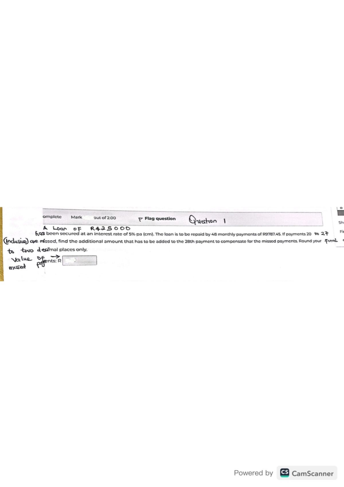 Macv102 Test 3 2021 past questions - MACV101 - Studocu