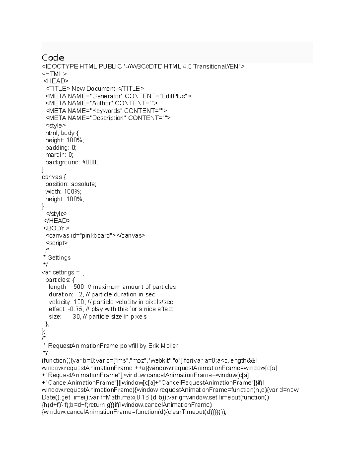 Code - code heart - Code