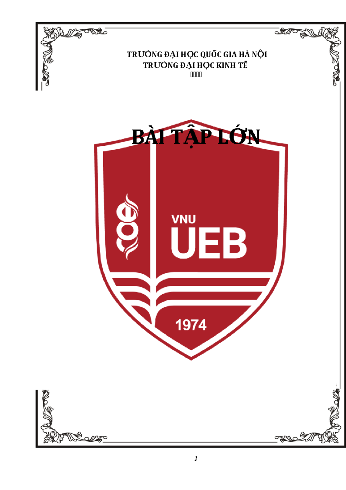 18050412-Tran Quoc Binh-04122000 - TRNG ĐI HC QUỐỐC GIA HÀ NIƯỜẠỌỘ TRNG ĐI HC KINH TẾỐ ƯỜẠỌ BÀI ...