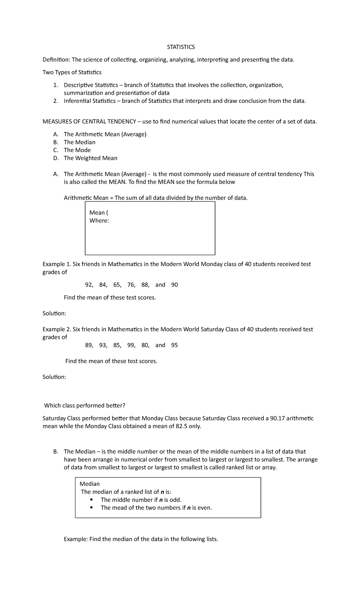 Statistics - stats - STATISTICS Definition: The science of collecting ...