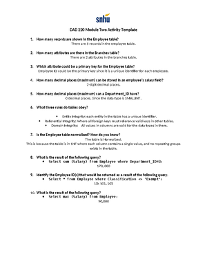 1-1 Discussion Database Basics - The Indispensability of Databases in ...