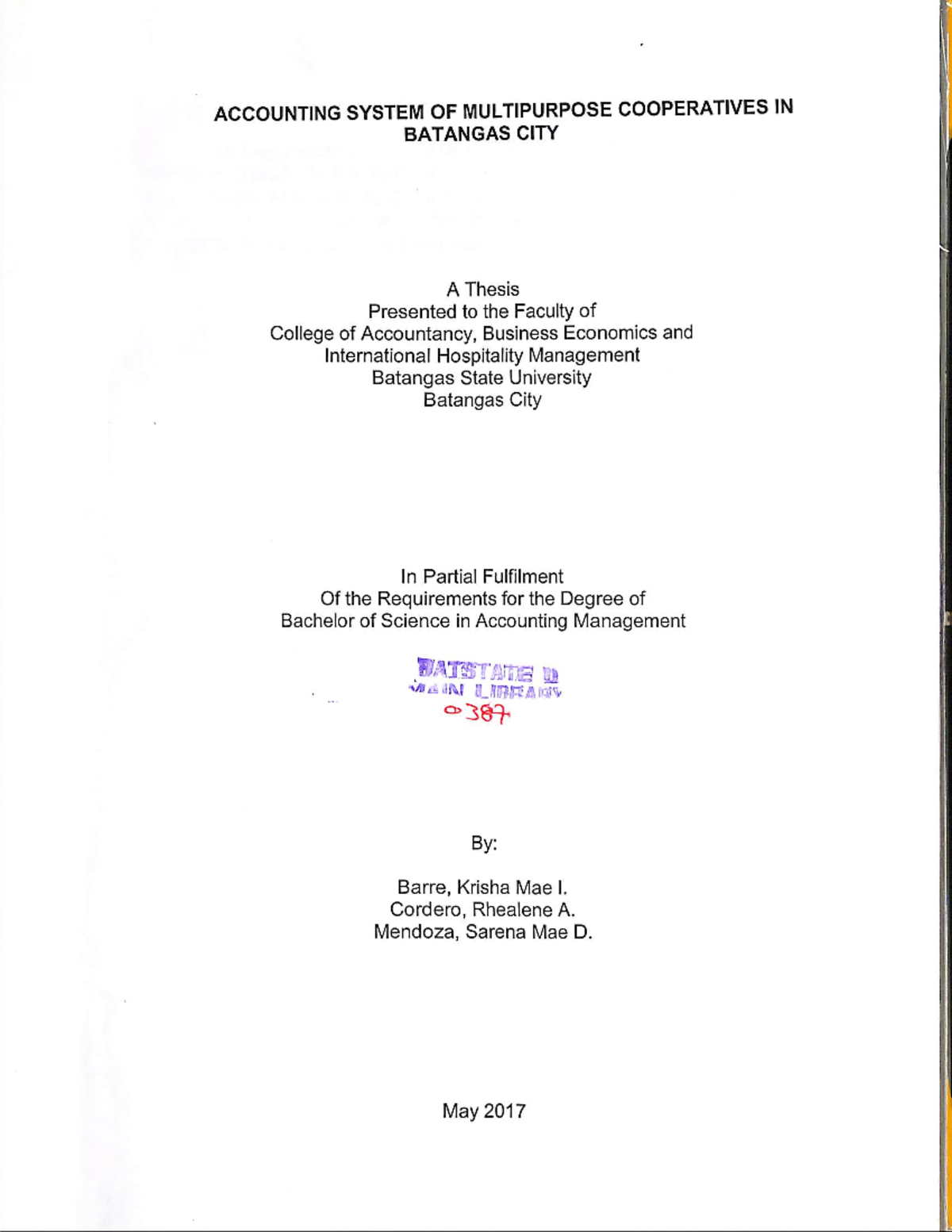 Download - CDSVSV - Accounting - Studocu