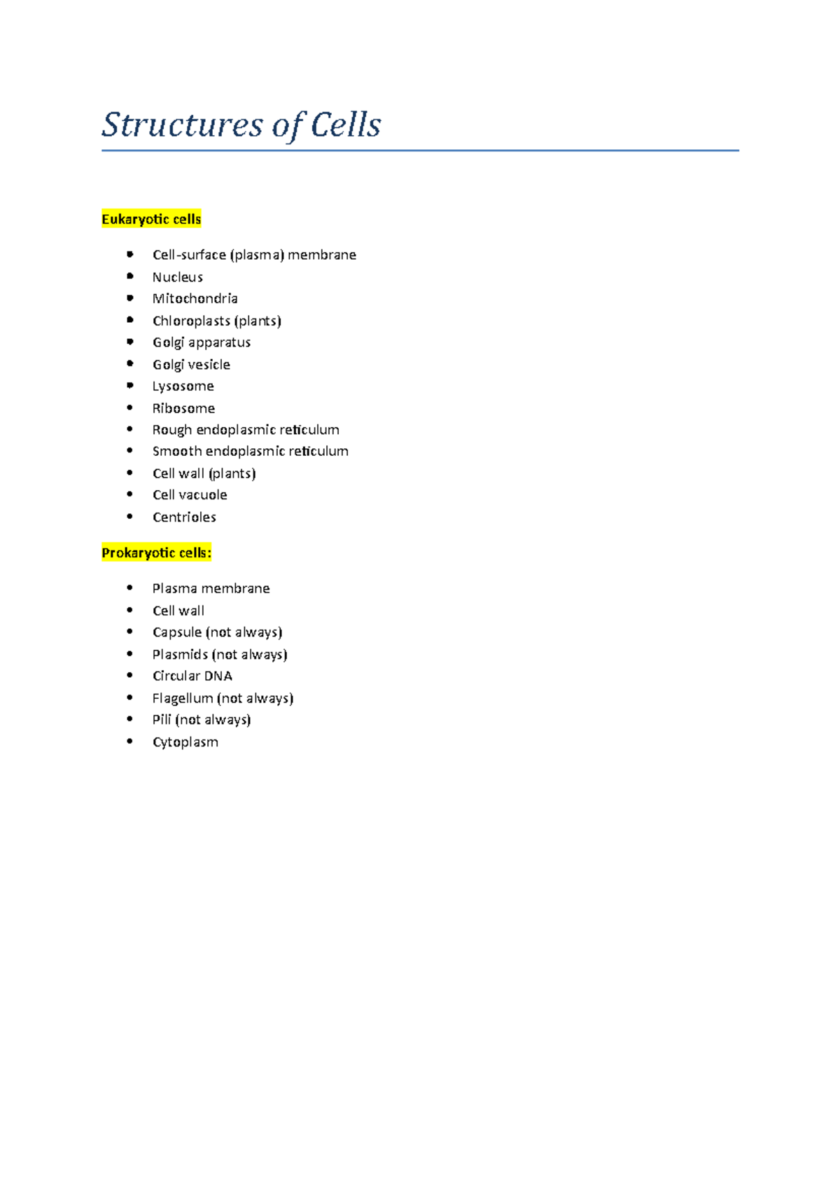 Unit 2 revision notes - 5BBB0209 - KCL - Studocu
