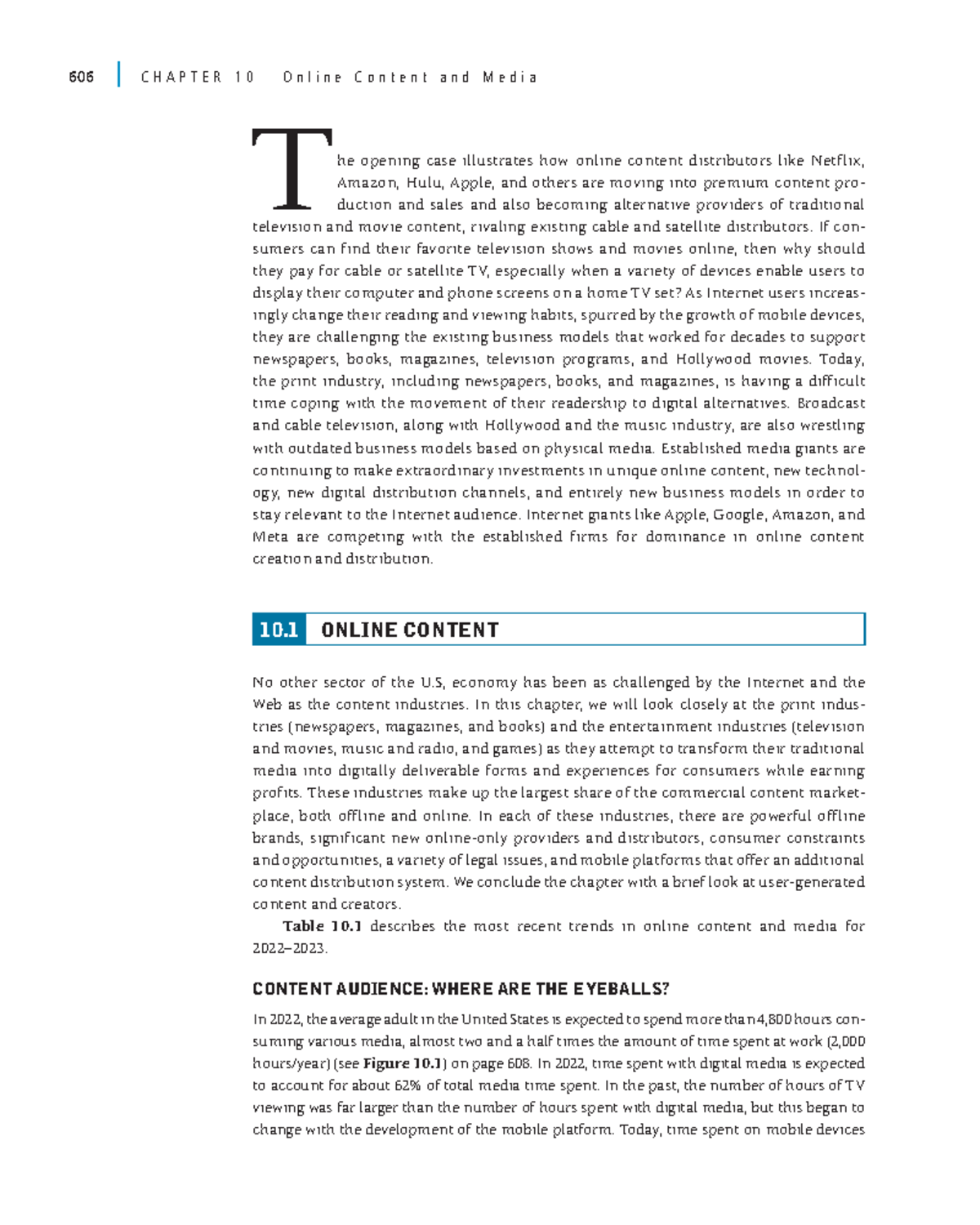 Chap 10 (640-681) - practice - 606 C H A P T E R 1 0 O n l i n e C o n t e n t a n d M e d i a T ...