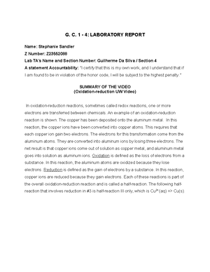 Document 5 - Charles Law Lab Report - Edgenuity - Lab: Charles Law ...