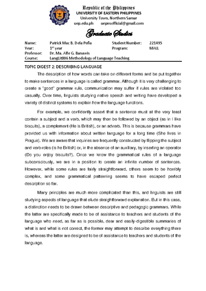 History OF THE English Language Module 1 - Pre-History of English ...