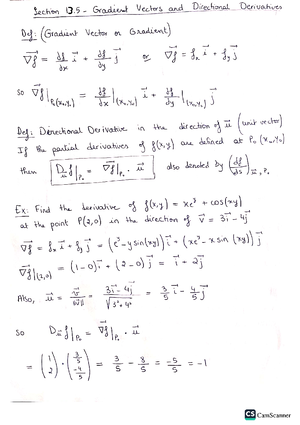 Section 13.7- Extreme Values and Saddle Points - Calculus 3 - Studocu