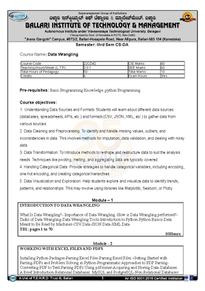 Data wrangling Text Book - Data Wrangling with Python Jacqueline Kazil ...
