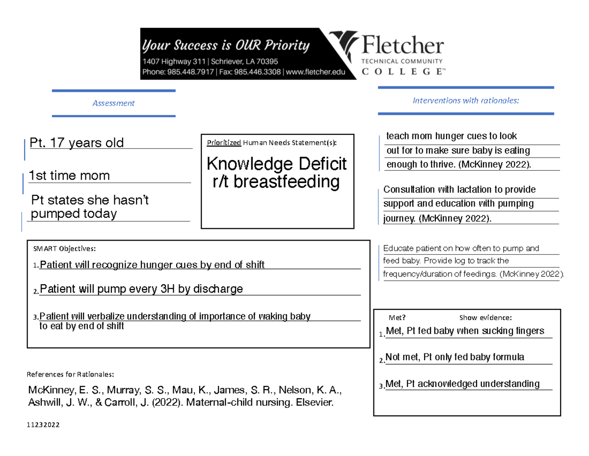 Bow tie #1 Knowledge Deficit - 11232022 References for Rationales ...