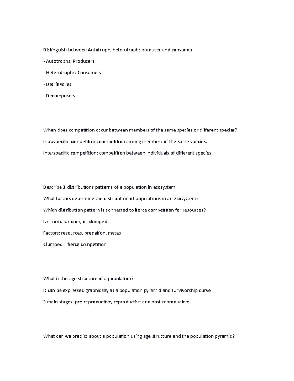 Biology 2 - biol2 - Distinguish between Autotroph, heterotroph ...