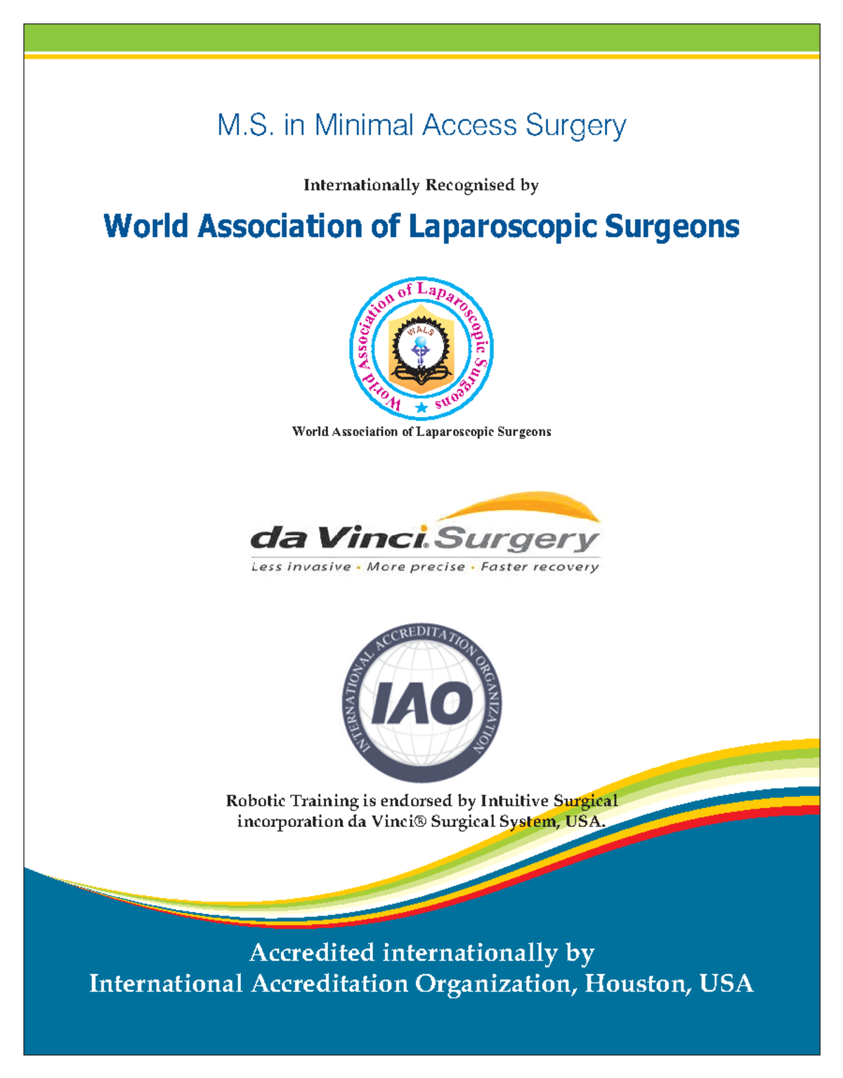 Coursedecriptormmas - Ghhhggggg - M. in Minimal Access SurgeryM. in ...