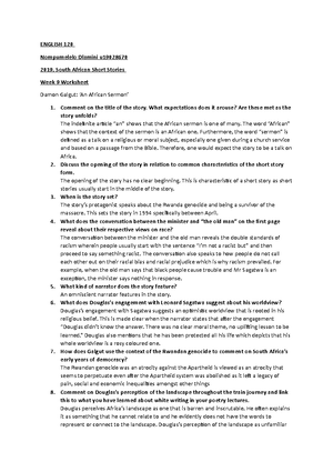 The Hajji -Ahmed Essop - literature work - ENG 120 - Studocu