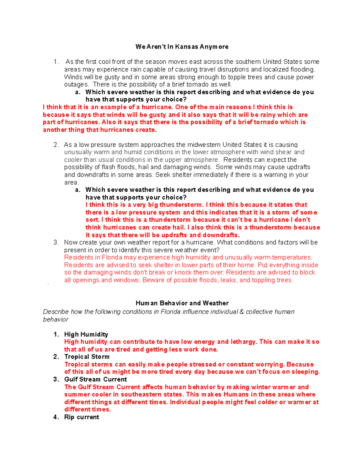 1.4 Severe Weather Culminating TASK Student Copy (1) (Auto Recovered) (Auto Recovered) - We Aren ...