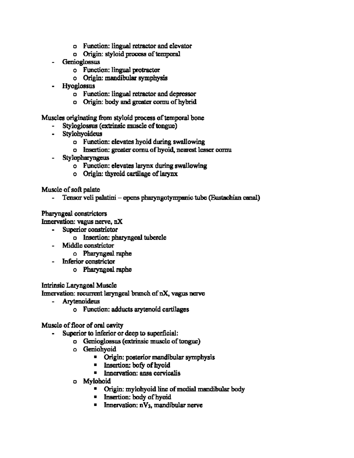 Human Anatomy Study Guide 3 pg3 - BIOL 253 - Studocu